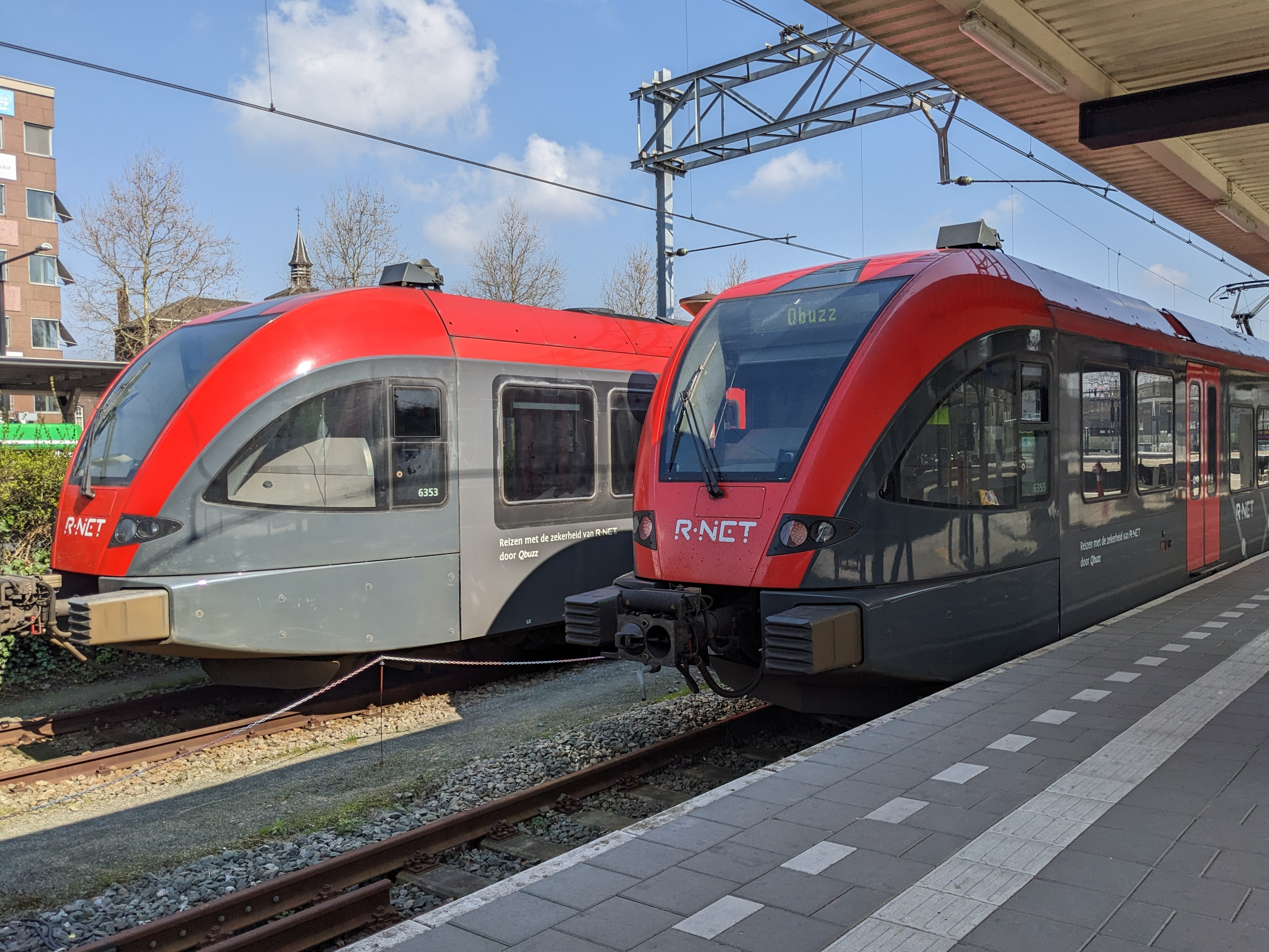 Gtw Passenger Train R Net / Qbuzz Electric GTW Passenger Train