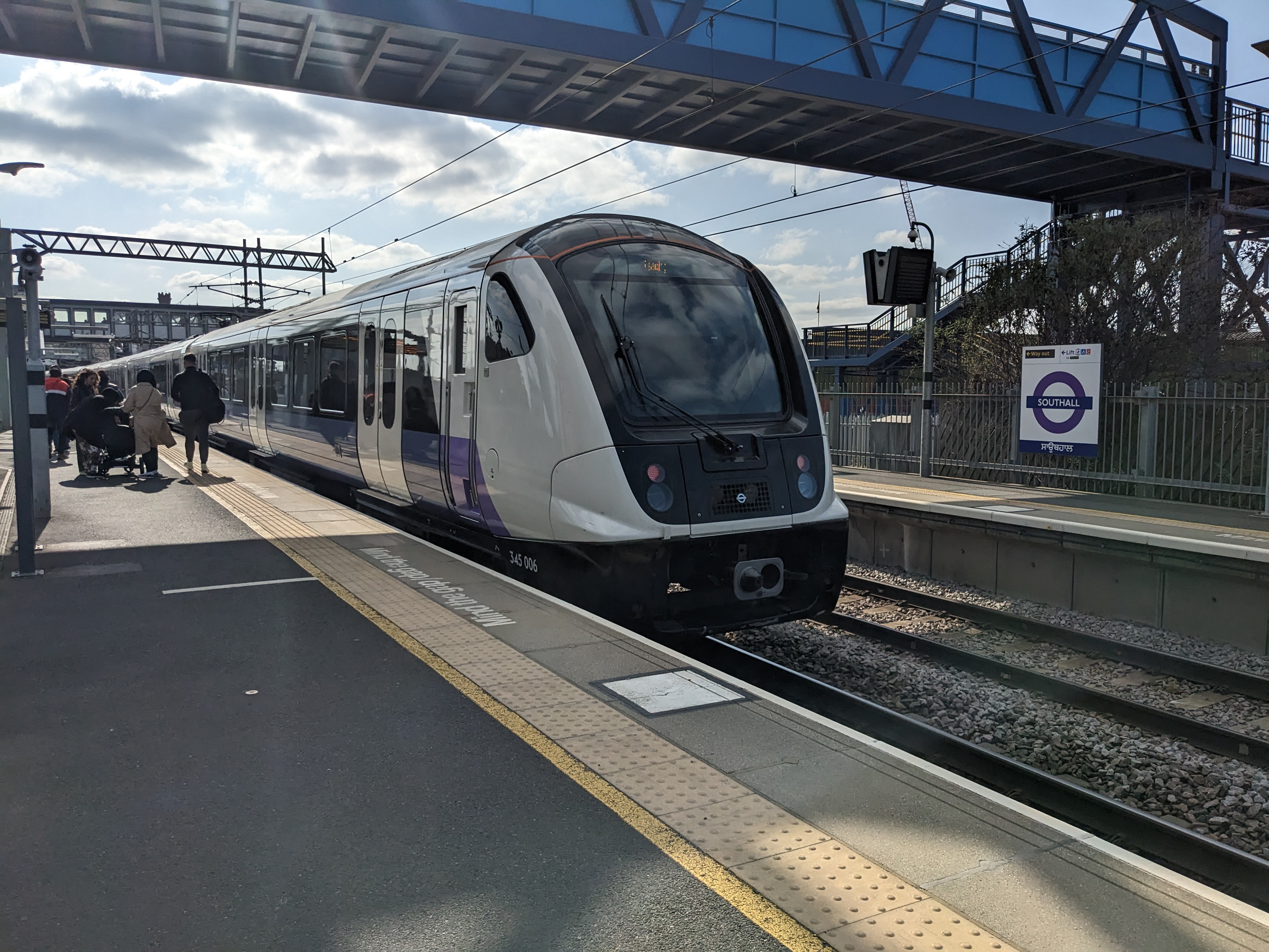 Riding the Elizabeth Line!